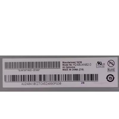 China M240UAN02.0 24.0 Inch TFT LCD Screen 1920X1200 LCD Module 30 Pins LCD Panel for sale