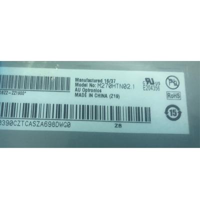 China M270HTN02.1 27 Zoll LCD-Platte LVDS schließen Bildschirm 5.0V LCD an zu verkaufen