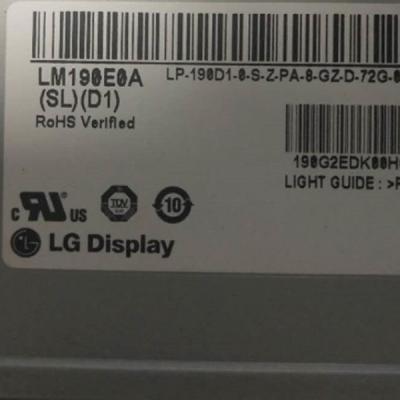 China Stifte die 19,0 Zoll-LVDS 30 schließen LG Display RGB 1280X1024 LCD-Anzeigetafel-LM190E0A-SLD1 an zu verkaufen