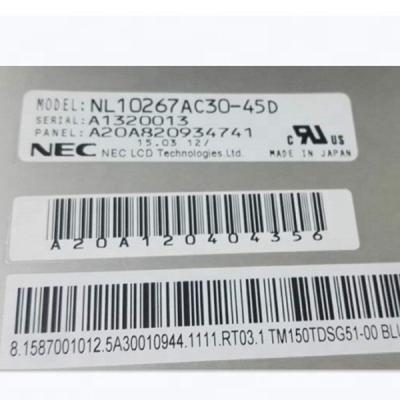 China Zoll RGB 1024X768 NL10276AC30-45D der CNC-Maschinen-LCD-Bildschirm-Platten-15,0 zu verkaufen