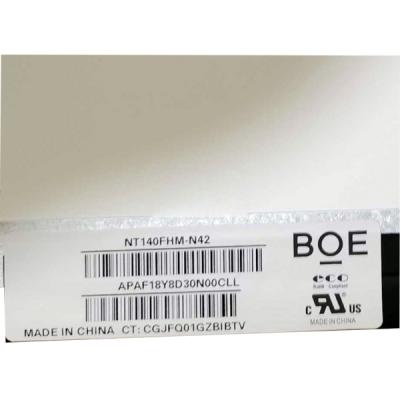Cina I perni LCD dell'EDP 30 di risoluzione di RGB 1920x1080 dell'esposizione di pannello NT140FHM-N42 collegano per il computer portatile in vendita