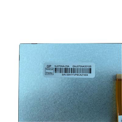 Cina Schermo a 7 pollici di NJ070NA-23A Innolux TFT LCD con il bordo del cavo e di regolatore di 1024*600 LVDS per il pannello dell'affissione a cristalli liquidi in vendita