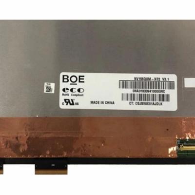 Cina 15,6» esposizioni LCD del pannello NV156QUM-N72 RGB di BOE del computer portatile LCD della banda verticale in vendita