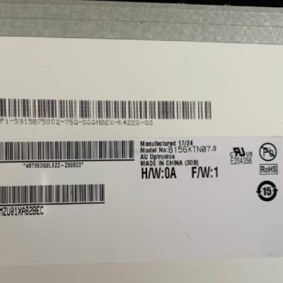 Cina Pannello LCD AUO a strisce verticali da 15,6 pollici B156XTN07.0 SCHERMO LCD HW0A in vendita