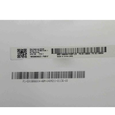 중국 AUO 수직 줄무늬 15.6 인치 LCD 창 B156XTN08.1 1366*768 100PPI 판매용