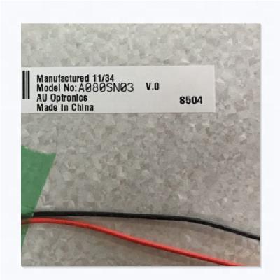 중국 A080SN03 V0 60 핀 LCD 디스플레이 8.0 이씨엔에 800x600 TFT 엘시디 판넬 판매용