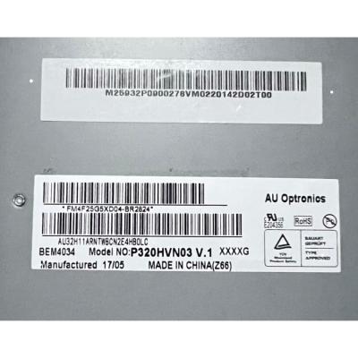 중국 P320HVN03.1 LCD 디스플레이 디지털 신호 반사방지 1920x1080 LCD Panel\ 판매용