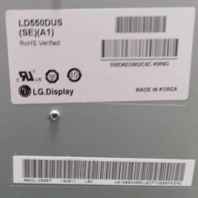 China LD550DUS-SEA1 raya vertical del RGB del panel de exhibición de pantalla LCD de 55 pulgadas en venta