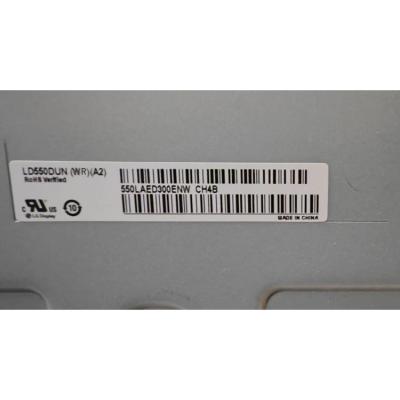 China Pared video ultra estrecha del panel LCD 2.6m m del bisel módulos de la pantalla de 55 pulgadas 2K LD550DUN-WRA2 lcd en venta