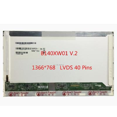 China B140XW01 V2 LCD Laptop Screen Panels 262K 45% NTSC Display Colors for sale