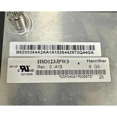 중국 12.3 인치 1920*720 HSD123JPW3-A13 LCD 모니터 스크린 디스플레이부 판매용