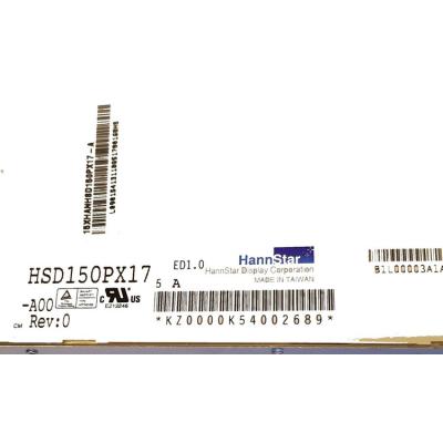 Cina 1024*768 Tft LCD Modulo HSD150PX17-A00 Tft Screen Display LCD 15,0 pollici in vendita