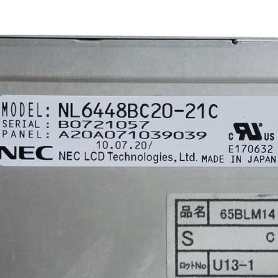 중국 NL6448BC20-21C 6.5 인치 640*480 20 핀 커넥터 LCD 디스플레이 모듈 판매용
