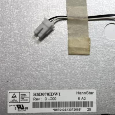 중국 HSD070IDW1-G00 LCD 화면 LCD 디스플레이 TFT 모듈 판매용
