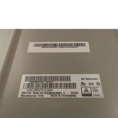 Cina 43.0 pollici 51PPI P430HVN01.1 schermo LCD in vendita
