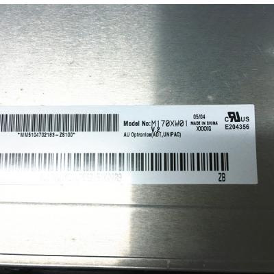 Китай 17.0 дюймовый M170XW01 V2 1280*768 TFT LCD экран для AUO продается