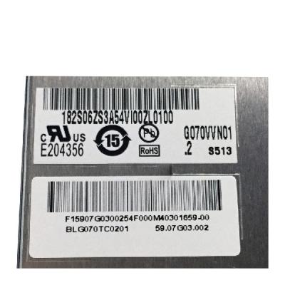 Китай G070VVN01.2 7.0 дюймовый TFT LCD дисплей 800*480 133PPI Панель высокой яркости продается