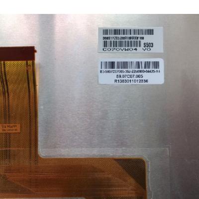 China Nuevo C070VW04 V0 panel de pantalla LCD de alto brillo 800*480 en venta