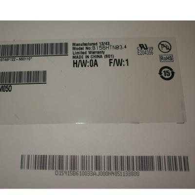 Китай Для AUO B156HTN03.4 1920*1080 141PP 60Hz tft LCD экран продается