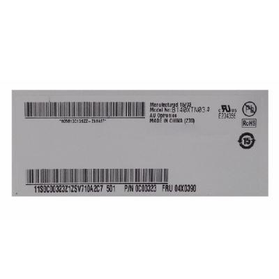 Cina B140XTN03.3 HW4A 14,0 pollici 1366*768 Per schermo TFT-LCD per computer portatili in vendita