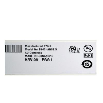 Cina B140HAN02.5 14,0 pollici 1920*1080 LCD SCREEN DISPLAY per laptop in vendita