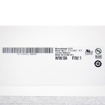 Cina B133XW03 V3 Display LCD da 13,3 pollici per computer portatili in vendita