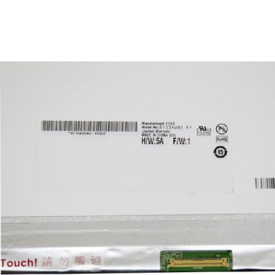 중국 B133XW03 V1 노트북 화면 디스플레이 AUO용 13.3 인치 LCD 판매용