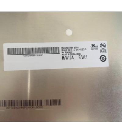 중국 B133HAN05.5 13.3인치 1920*1080 LCD 스크린 디스플레이 모듈 판매용