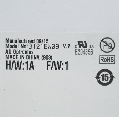 中国 B121EW09 V2 1280*800 12.1インチ TFT-LCD画面 パネル 販売のため