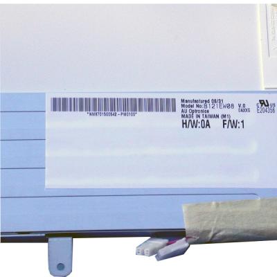 中国 B121EW08 V0 1280*800 12.1インチ TFT-LCDディスプレイ 販売のため