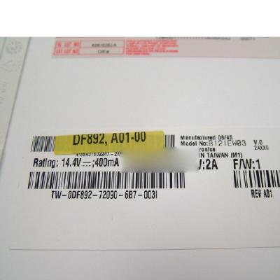 중국 B121EW03 V0 12.1인치 TFT-LCD 화면 1280*800 노트북용 판매용