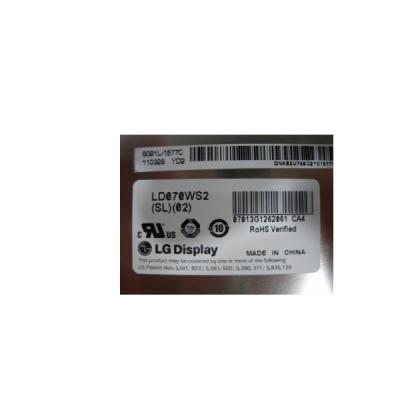 Cina 7Modulo di schermo LCD da 0,0 pollici LD070WS2-SL02 in vendita
