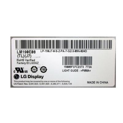 Cina LM190E08-TLJ7 19.0 pollici 1280*1024 Modulo schermo LCD per LG in vendita