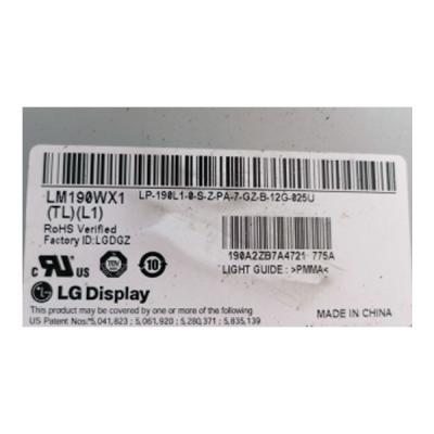 Cina LM190WX1-TLL1 19.0 pollici pannello LCD 1440*900 modulo LCD TFT in vendita