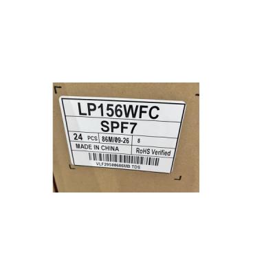China Display LCD para computadoras portátiles con pantalla LCD LP156WFC-SPF7 en venta