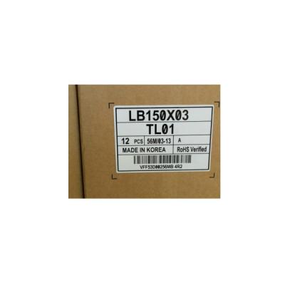 China LB150X03-TL01 15,0 Zoll TFT-LCD-Bildschirm 1024*768 WLED-LCD-Panel zu verkaufen