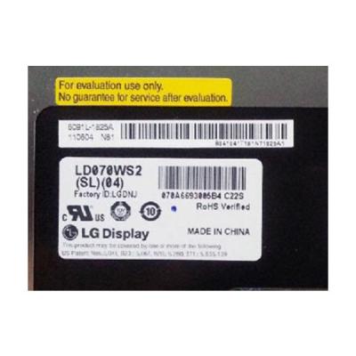 China LD070WS2-SL04 7,0 Zoll 800: 1 LCD-Bildschirm zu verkaufen