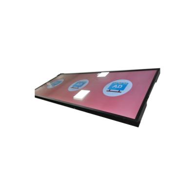 China Ultra thin 69.3 inch screen LCD display, Android and Windows operating system, retail and information kiosk digital signage for sale