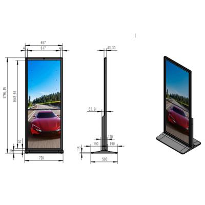 China 1920*1080 32.0 inch PT320CT01-2 LVDS LCD screen LCD Display for sale