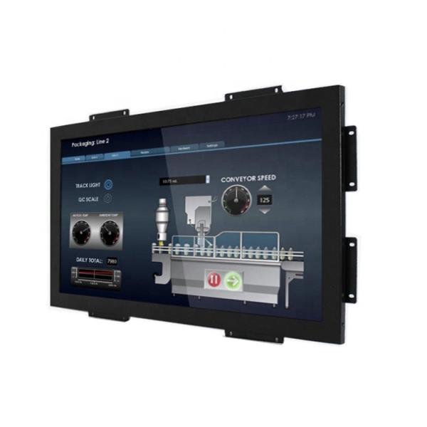 Moniteur TFT 1920x1080 IPS d'affichage à cristaux liquides de cadre ouvert de contact de 21,5 pouces
