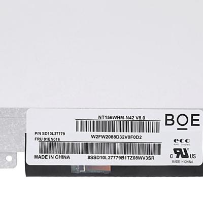 중국 노트북 NT156WHM-N42 15.6인치 LCD 패널 1366×768 IPS 판매용