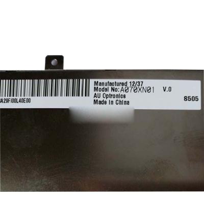 China A070XN01 V0 40 PIN lcd display screen panel 7.0 inch Replacement maintenance for sale