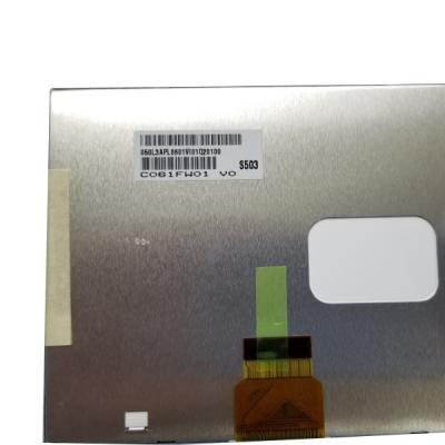 Cina Schermo di LCD di navigazione di DVD dell'automobile di AUO 480 (RGB) ×234 C061FW01 V0 in vendita
