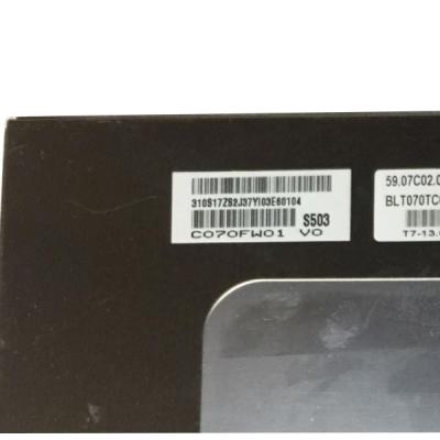 Cina Originale per il pannello LCD a 7,0 pollici della visualizzazione di CCFL C070FW01 V0 con il pannello di tocco in vendita