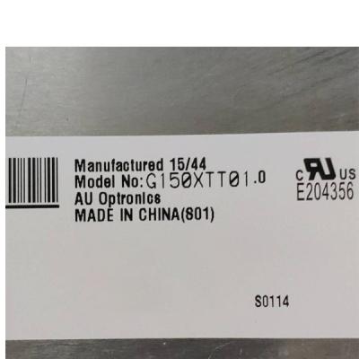 China Industrielles Modul 15,0 G150XTT01.0 TFT LCD“ PCAP-Touch Screen LVDS Verbindungsstück zu verkaufen