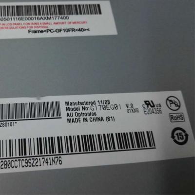 China M170EG01 V0 TFT LCD Panel 1280x1024 LVDS 30 Pins Connector for sale