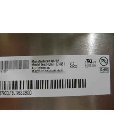 중국 M201EW01 V0 1680*1050 a-SI TFT-LCD, LCM  LVDS (2 ch, 8비트), 30대 핀 연결기  데스크탑 모니터 판매용