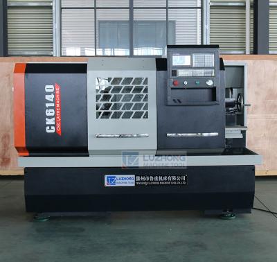 China Flat Bed CNC Lathe Machine for sale