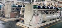 China 6 Parallel 405Hp Condensing Unit With Screw Compressors Rack for sale