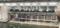 China 8 Parallel 615Hp Condensing Unit With Screw Compressors Rack for sale